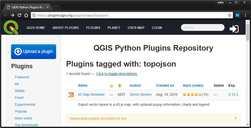 TopoJSON y GeoJSON en d3.js | demo-topojson